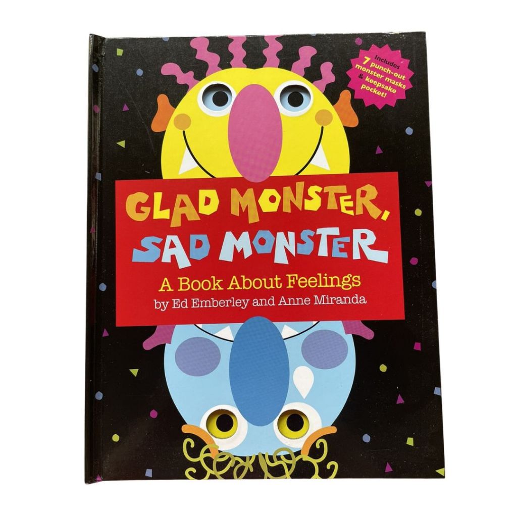 Glad Monster, Sad Monster A Book about Feelings by Ed Emberley (slight ...
