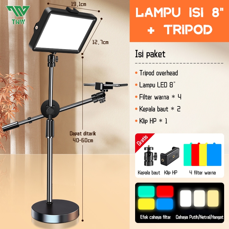 TNW Fill Light Tripod With Phone Holder For Phone Desktop Stand ...
