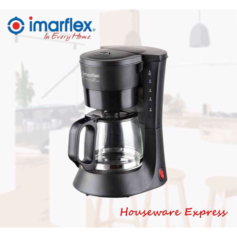 Imarflex ICM-300 Coffee Maker 4 to 6 cups ICM300 (Houseware Express ...