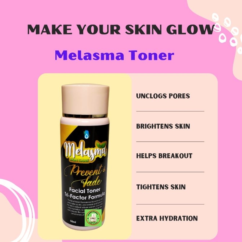Melasma Prevent & fade facial toner 60ml | Shopee Philippines