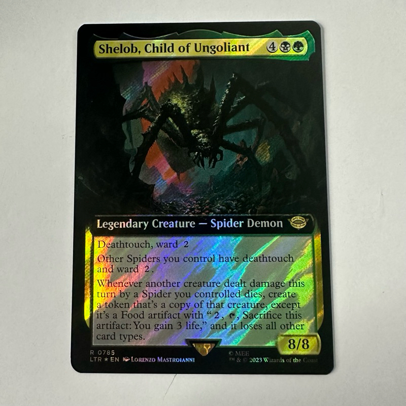 SHELOB, CHILD OF UNGOLIANT | LTR THE LORD OF THE RINGS | MULTICOLOR ...