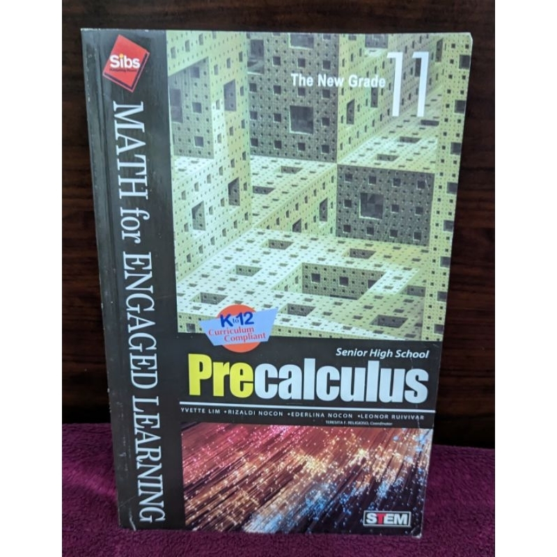 Precalculus SHS (Brand New) | Shopee Philippines