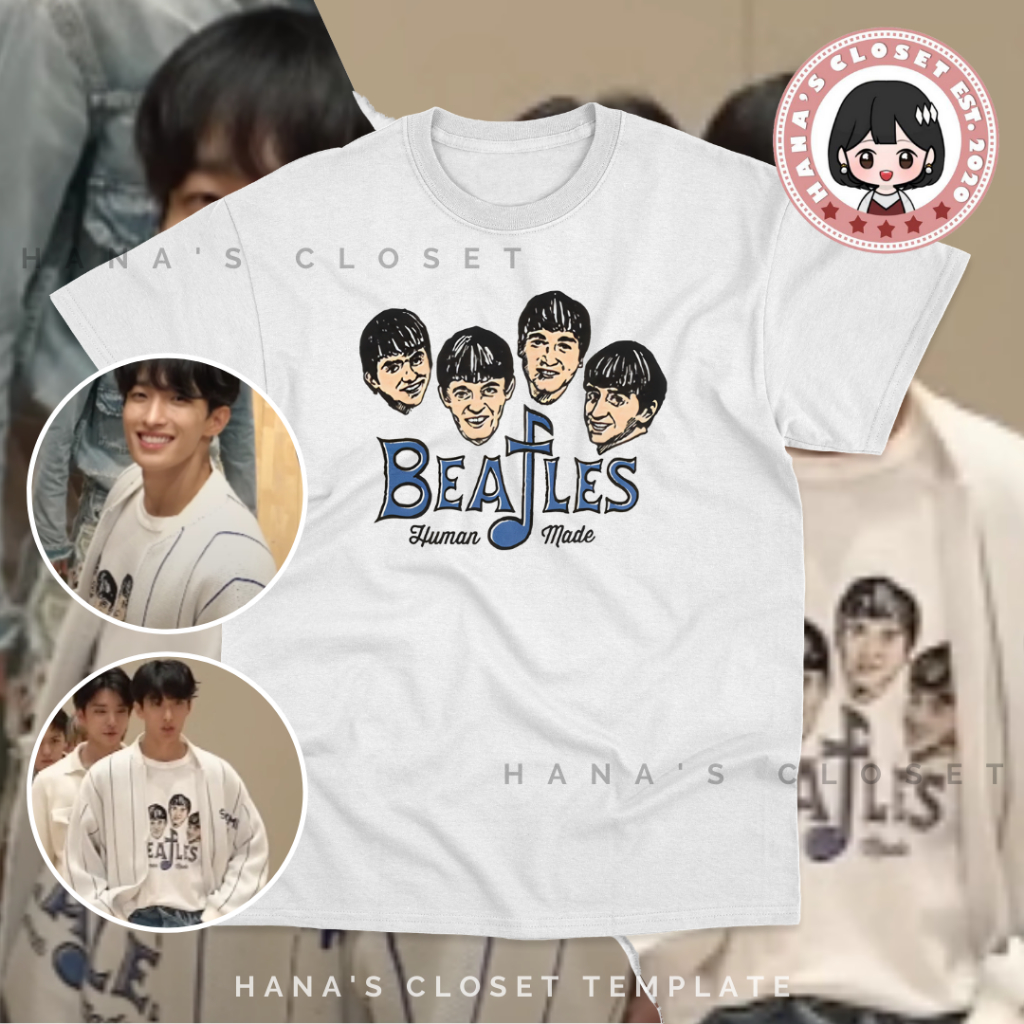 BEATLES Human Made Seventeen DK Customized Inspired T Shirt | Shopee ...