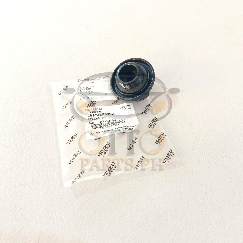 [GENUINE] Engine Oil Cap for Isuzu DMAX [2012-2020] and MUX [2015-2020 ...
