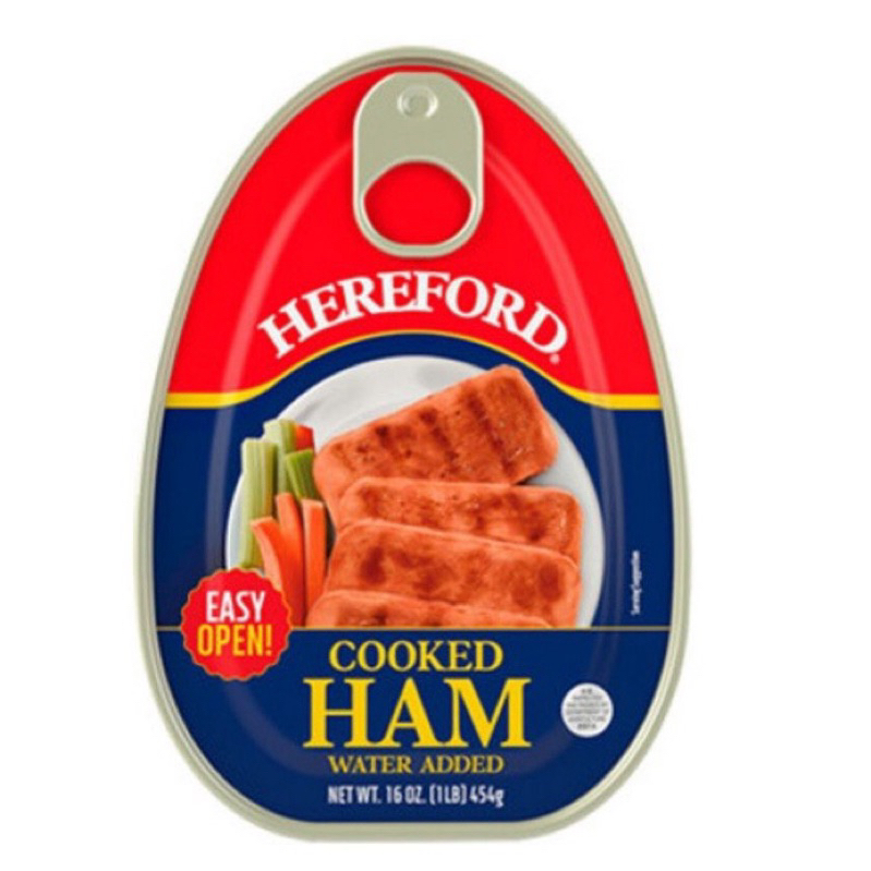Hereford® Ham Cooked - Easy Open Can Size 454g | Shopee Philippines
