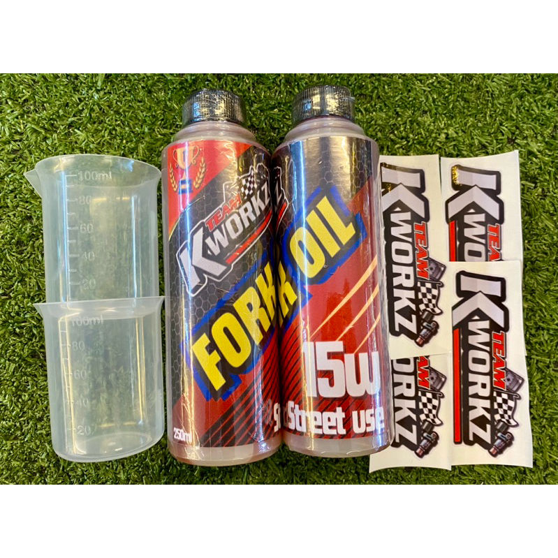 KWORKZ FORK OIL (1pc only) 250ml 15w 20w | Shopee Philippines