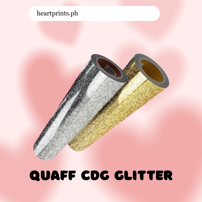 QUAFF CDG Glitter Heat Transfer Vinyl for T-Shirt Design Made in Korea ...