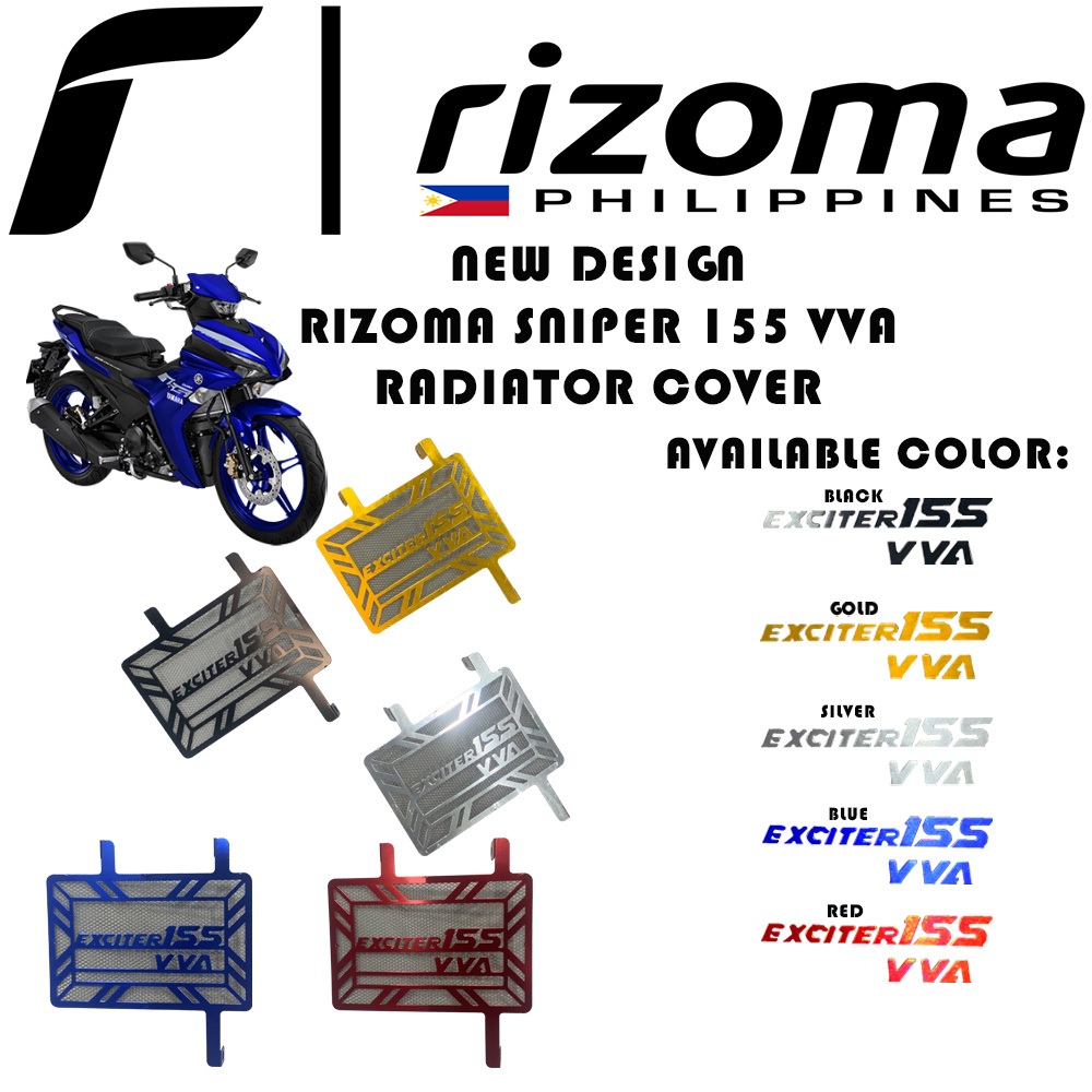 Rizoma Sniper 155 VVA CNC Aluminum Alloy Radiator Cover | Shopee ...