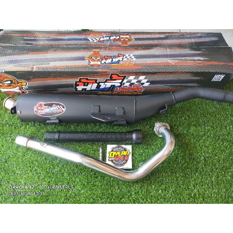 HUN POWER PIPE 2N1 FOR SNIPER 150 /155 (RACING MONKEY) | Shopee Philippines
