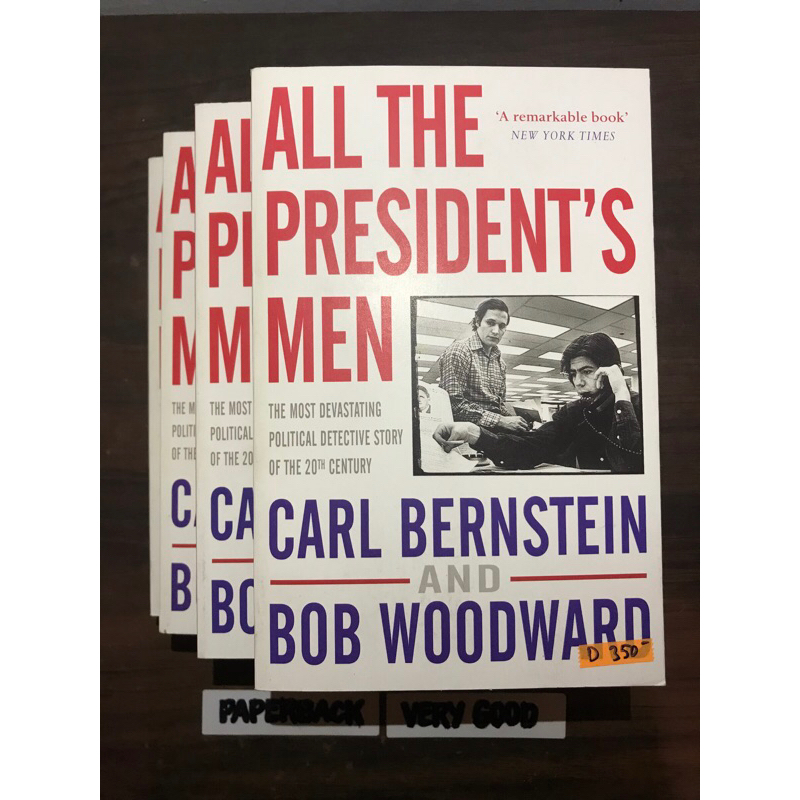 ALL THE PRESIDENT’S MEN by Carl Bernstein US history and politics ...