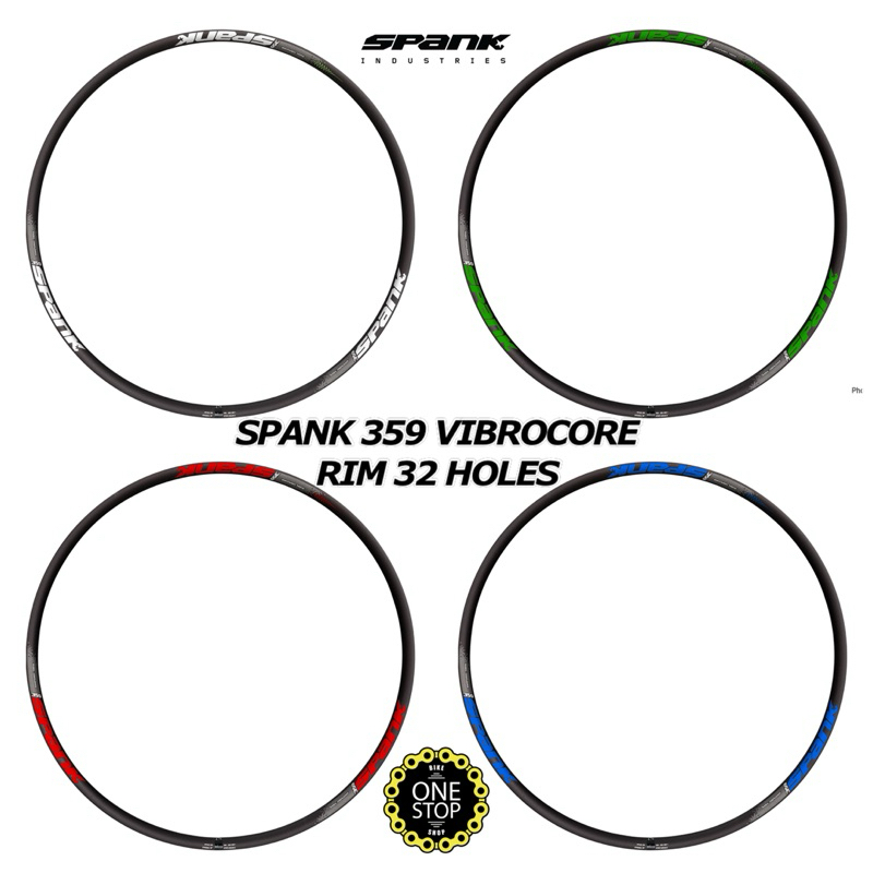 SPANK 359 VIBROCORE RIM 32HOLES 27.5 & 29 (SOLD PER PIECE) | Shopee ...