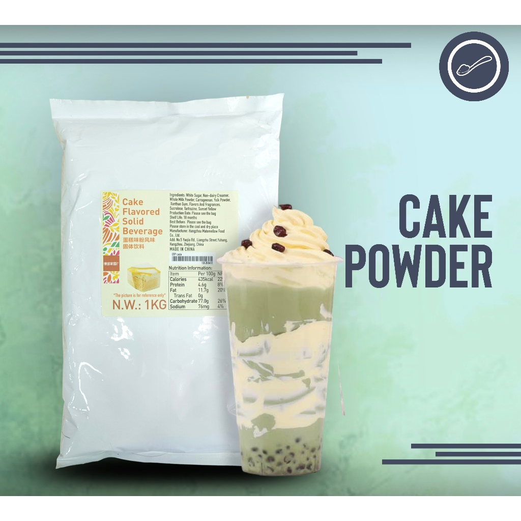 Cake powder/Yogurt powder /Caramel jelly powder 1kg for Milktea Shakes ...