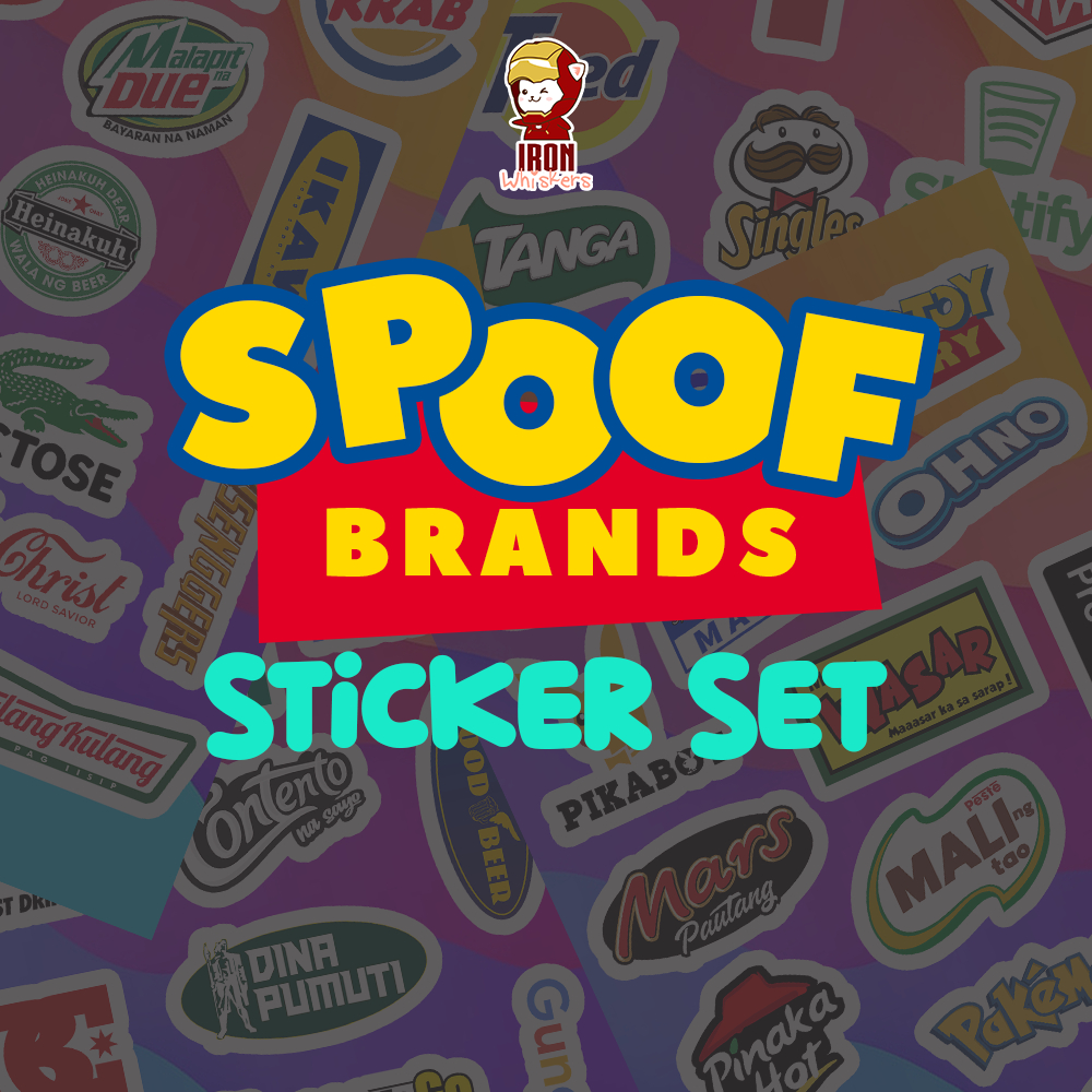 Spoof Brands | Vinyl Stickers | Shopee Philippines