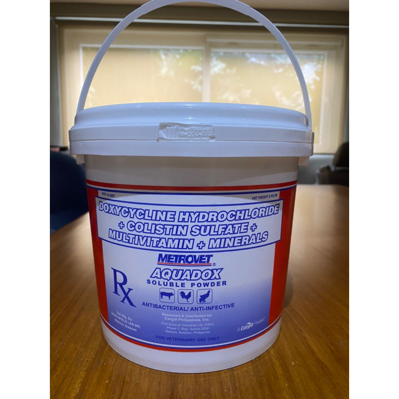 AQUADOX Pail 2kg water soluble powder | Shopee Philippines AQUADOX Pail 2kg water soluble powder | Shopee Philippines