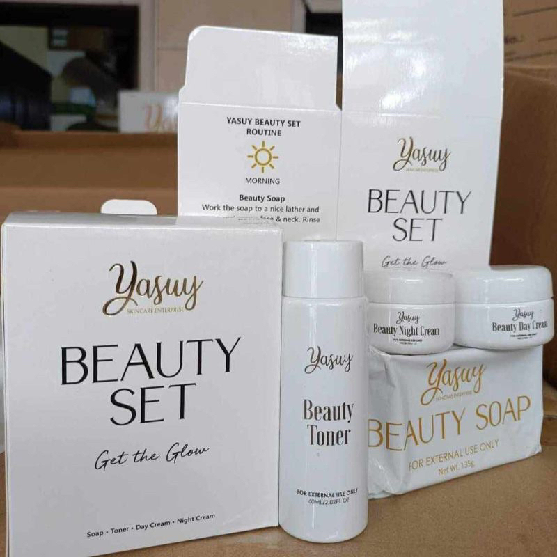 Yasuy Beauty Rejuvenating Set Glass Skin Set New Packaging | Shopee Philippines