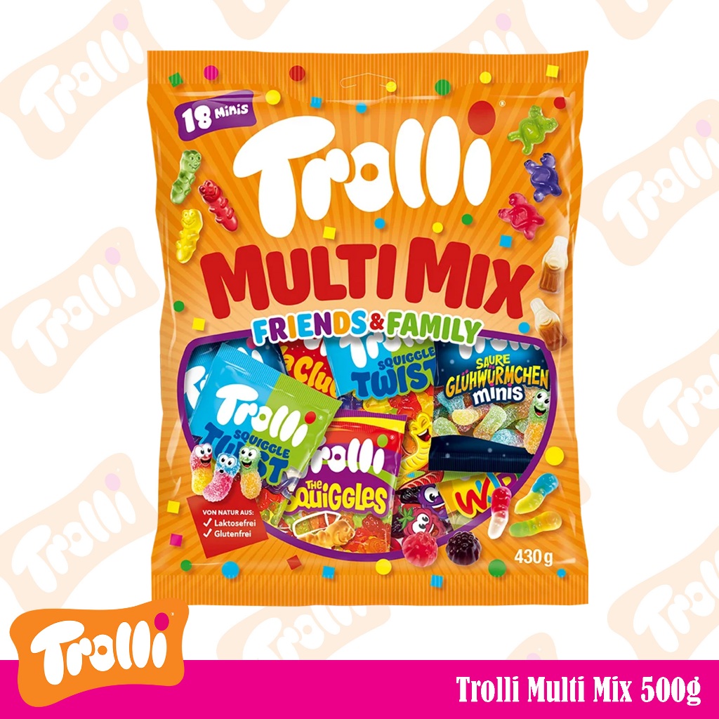 Trolli Multimix 500g - Assorted Gummi candies (party pack) | Shopee ...