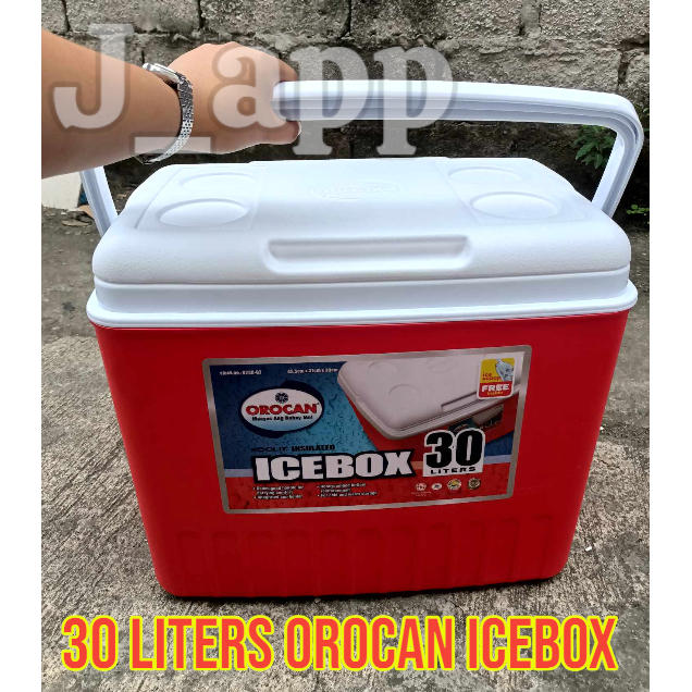 30 LITERS ICE BOX OROCAN Insulated Cooler with scooper (Random Color ...