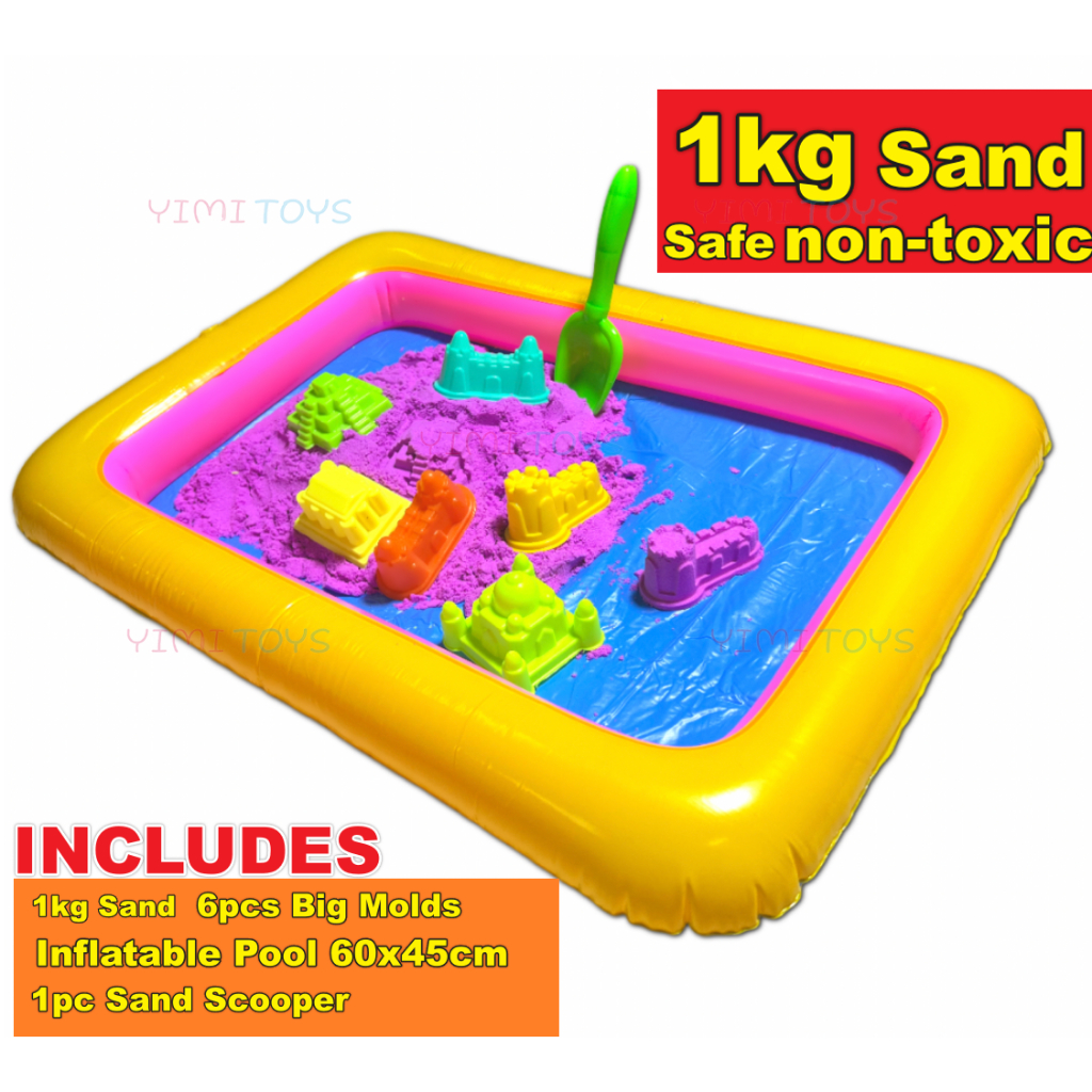 1kg Toy Sand Play set toy Children's toy sand, safe, non-toxic and ...