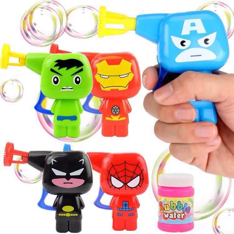 dings on hand toy Character Bubble Blaster Bubble water | Shopee ...