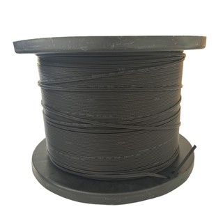 Fiber Optic Cable 1 km 1000 meters FOC Pure Black Single Core Fiber ...