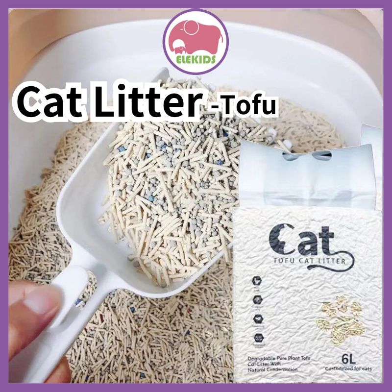 Tofu Cat Litter 6L Mixed Type Cattitude Cat Litter Feline Fresh Litter ...
