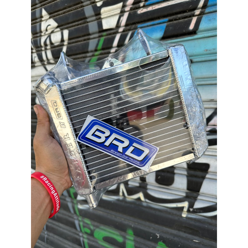 BRD Oversized Radiator With Original BRD Rad Capfor Raider 150 Fi ...