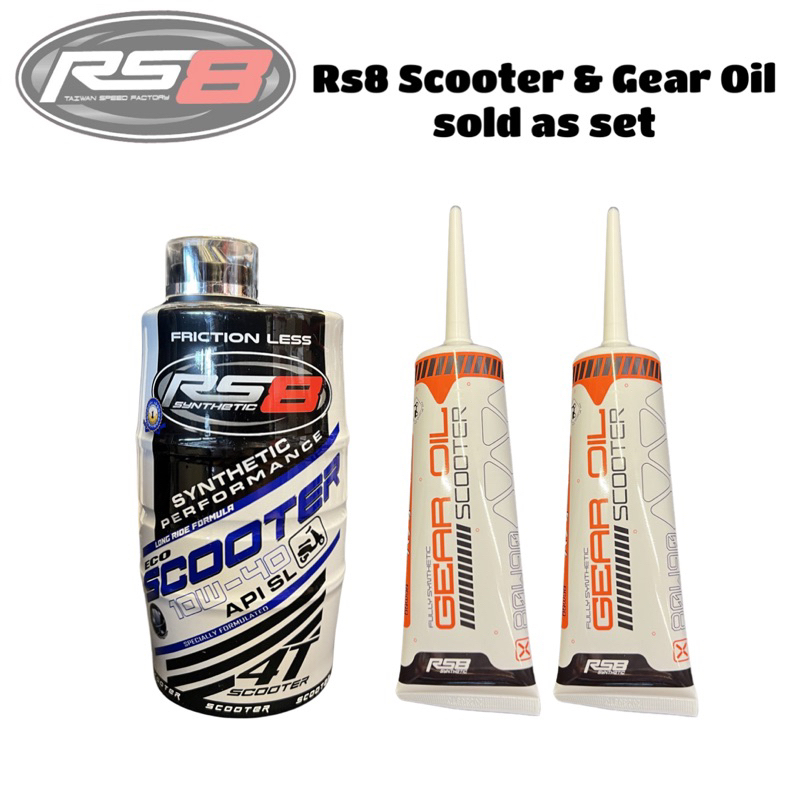 RS8 CHANGE OIL SET FOR SCOOTER 800 & 1000 | Shopee Philippines