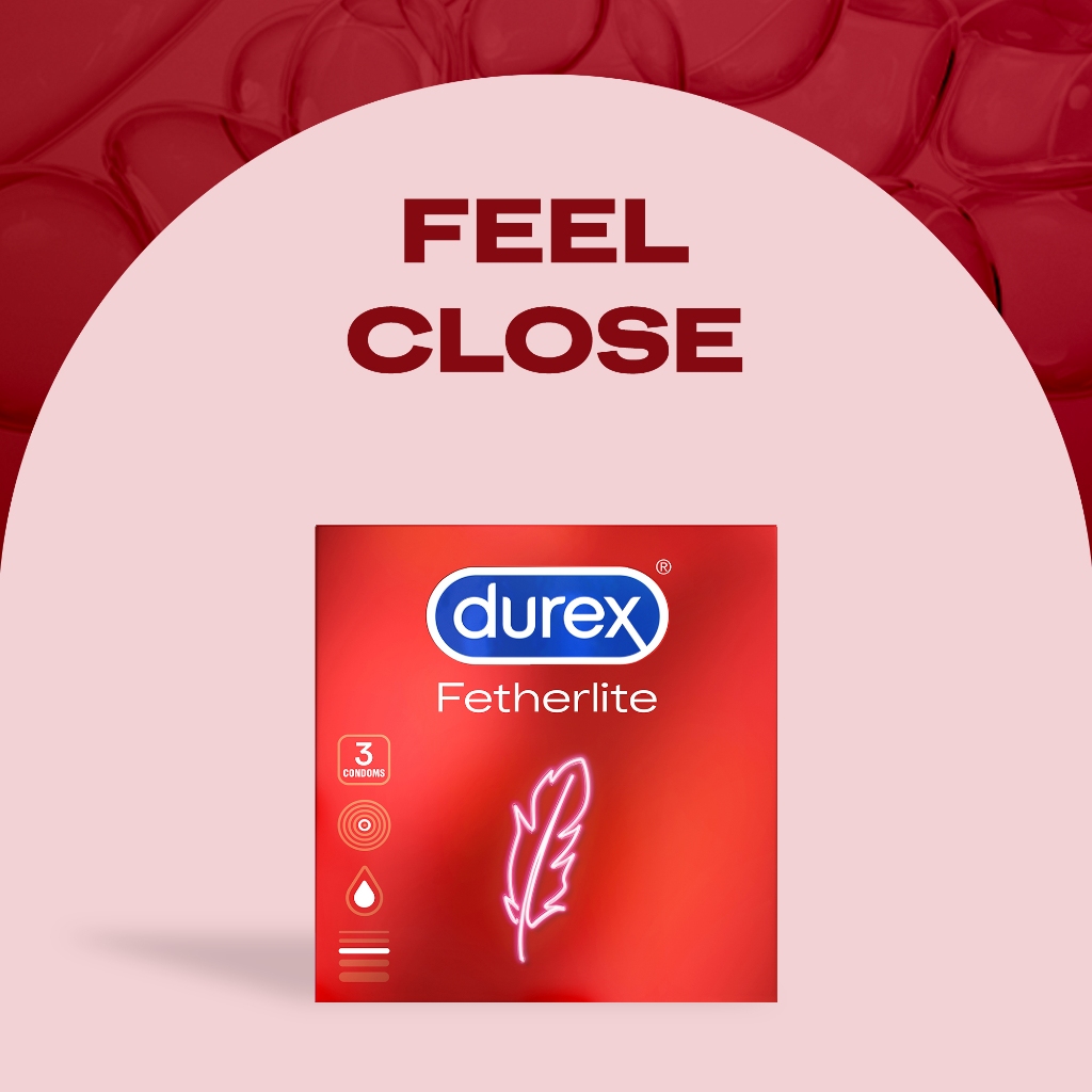 Durex Fetherlite Thinner Lubricated Condoms 12s | Shopee Philippines