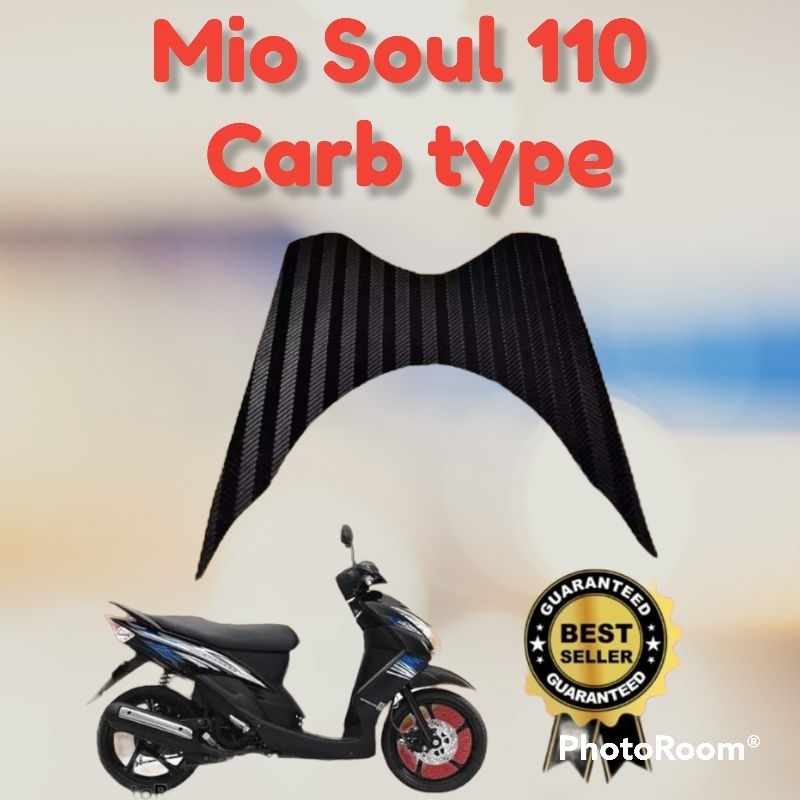 Mio Soul 110 Carb type footboard Rubber Matting | Shopee Philippines