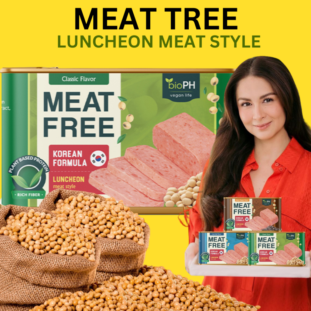Meat Free Luncheon Meat Style Korean Formula Vegan Meat organic soybean ...