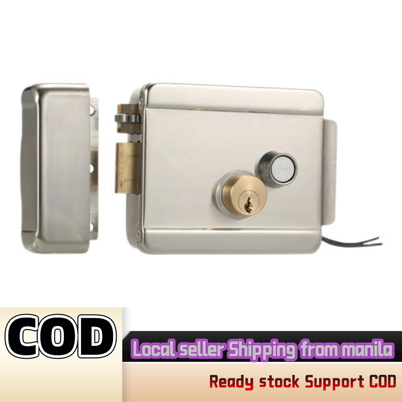 Smart Electric Gate Door Lock Secure Electric Metallic Lock Electronic ...