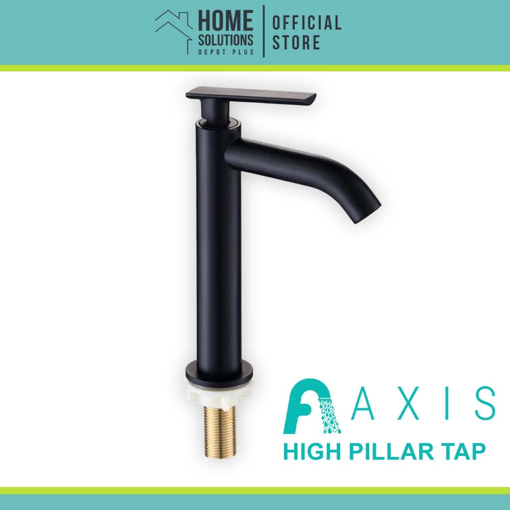 AXIS PILLAR TAP AXS01FD253B -HIGH,M.BLK,DANUBE | Shopee Philippines