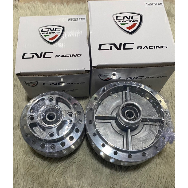 CNC HUB RAIDER150 FRONT/REAR SET | Shopee Philippines