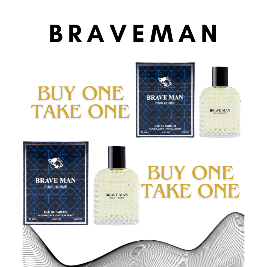 BUY 1 TAKE 1 380Brave Man Pour Homme Charming Perfume For Man Body Mist ...