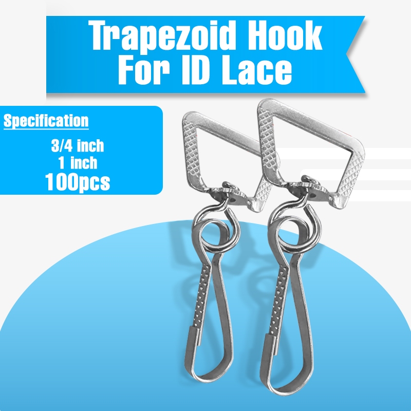Trapezoid ID Hook (100 pcs per pack) | Shopee Philippines