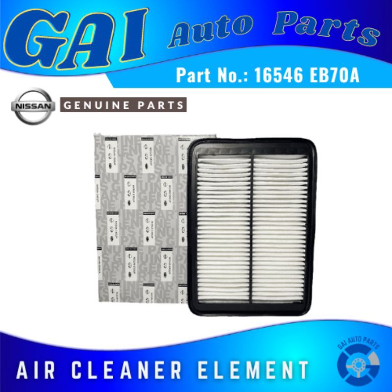 NISSAN Air Cleaner Element for Navara Frontier D40 2010-2014 (16546 ...
