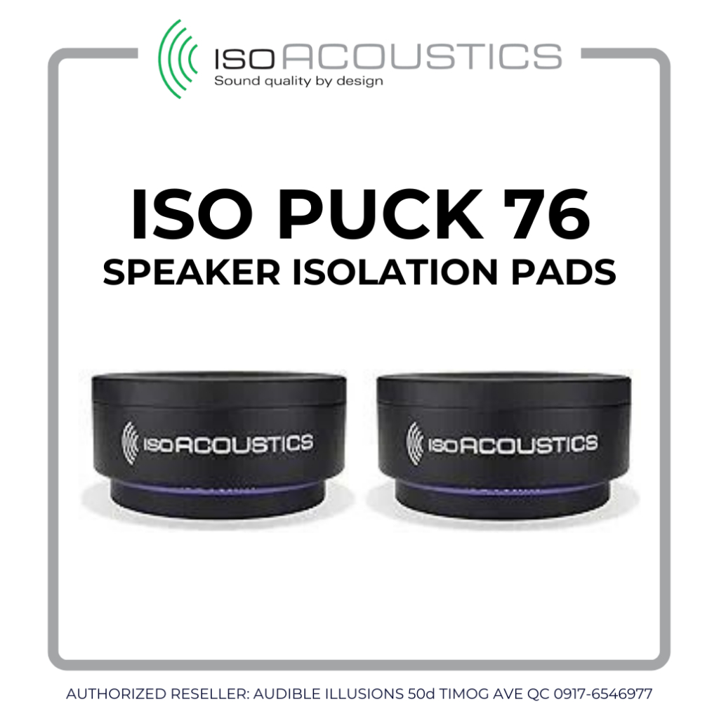 Iso Acoustics Iso Puck 76 Speaker Isolation Pads (2pcs / box) | Shopee Philippines