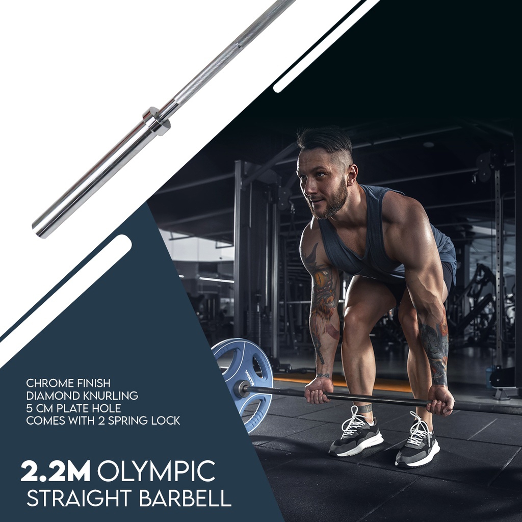 2.2m 7ft barbell bar, commercial 1.8m 6ft barbell bar, professional ...