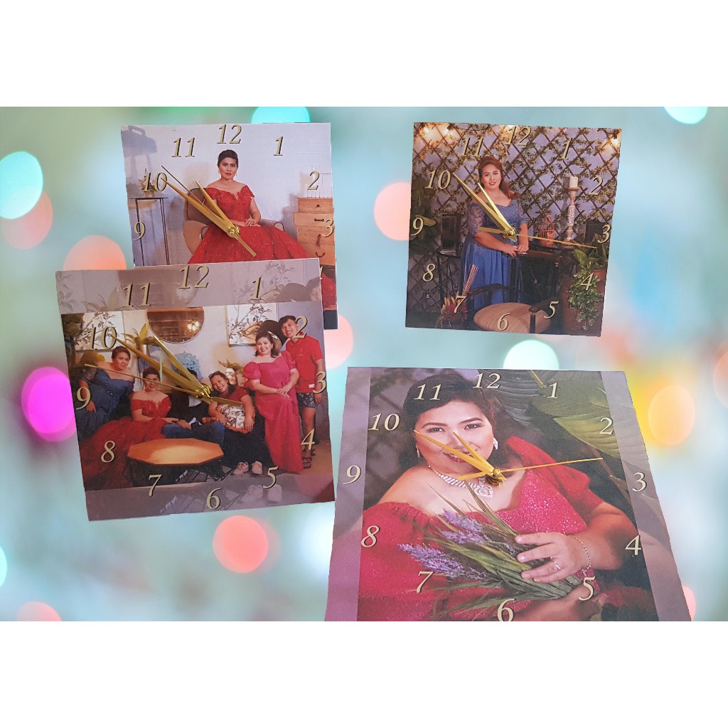 Personalized Sintra Clock (Wall Mounted or Standee) | Shopee Philippines