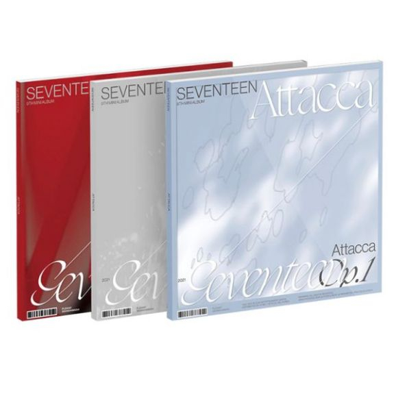 OOS Seventeen - 9th Mini Album - Attacca SVT Unsealed version op. 1 2 3 ...