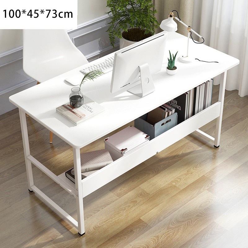 【uionb.ph】120CM Study Table Double Layer Student Table Study Desk Table ...