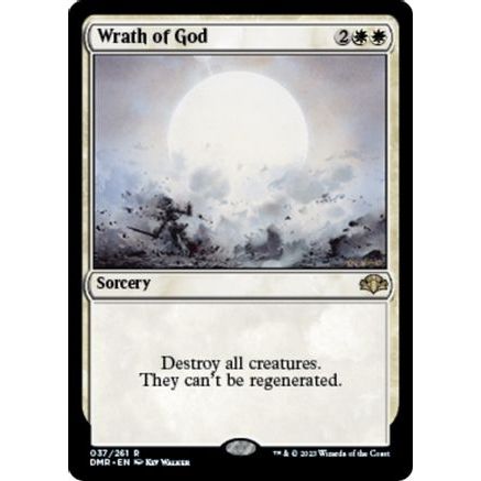 Wrath of God - Dominaria Remastered (DMR) MTG | Shopee Philippines