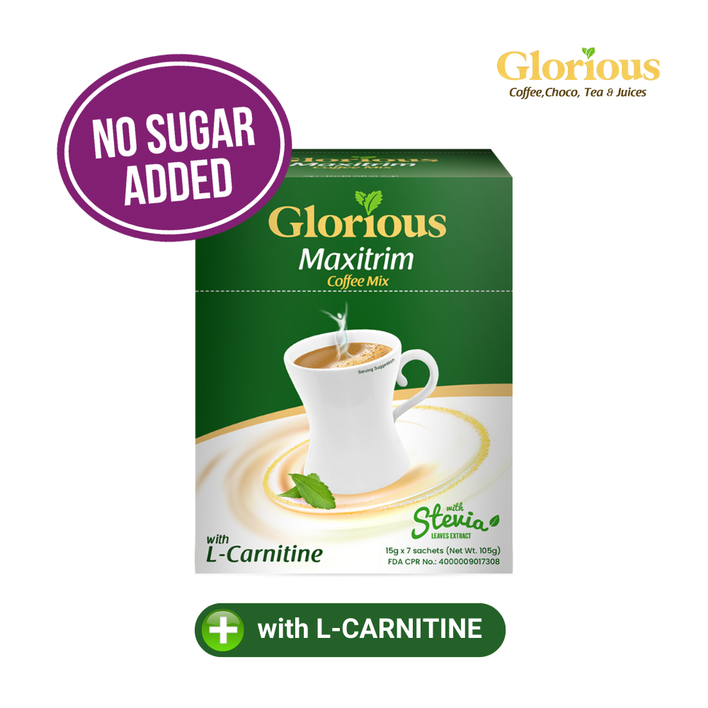 GLORIOUS MAXITRIM COFFEE MIX (7 SACHETS) | Shopee Philippines
