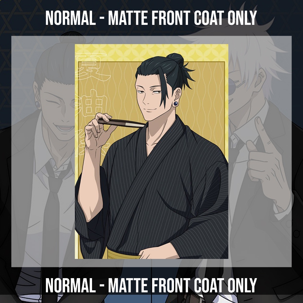 Jujutsu Kaisen Gojo Satoru & Suguru Geto Anime Themed Merch (Photocard ...