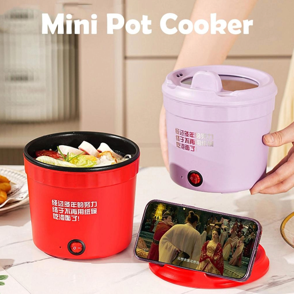 1.2Liters Mini Electric Cooker Household Student Dormitory Mini Non ...