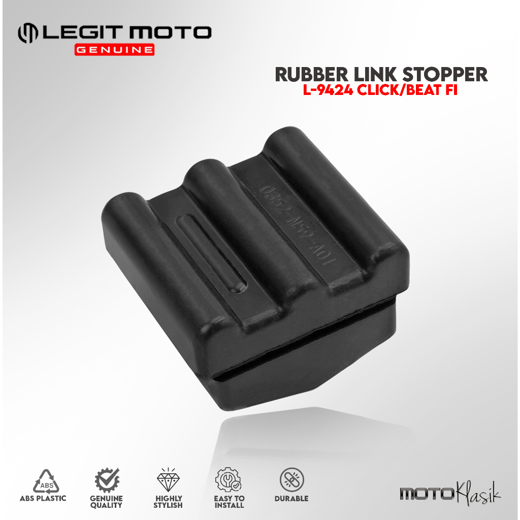 LEGITMOTO GENUINE RUBBER LINK STOPPER FOR HONDA CLICK 125I / 150I V1 ...