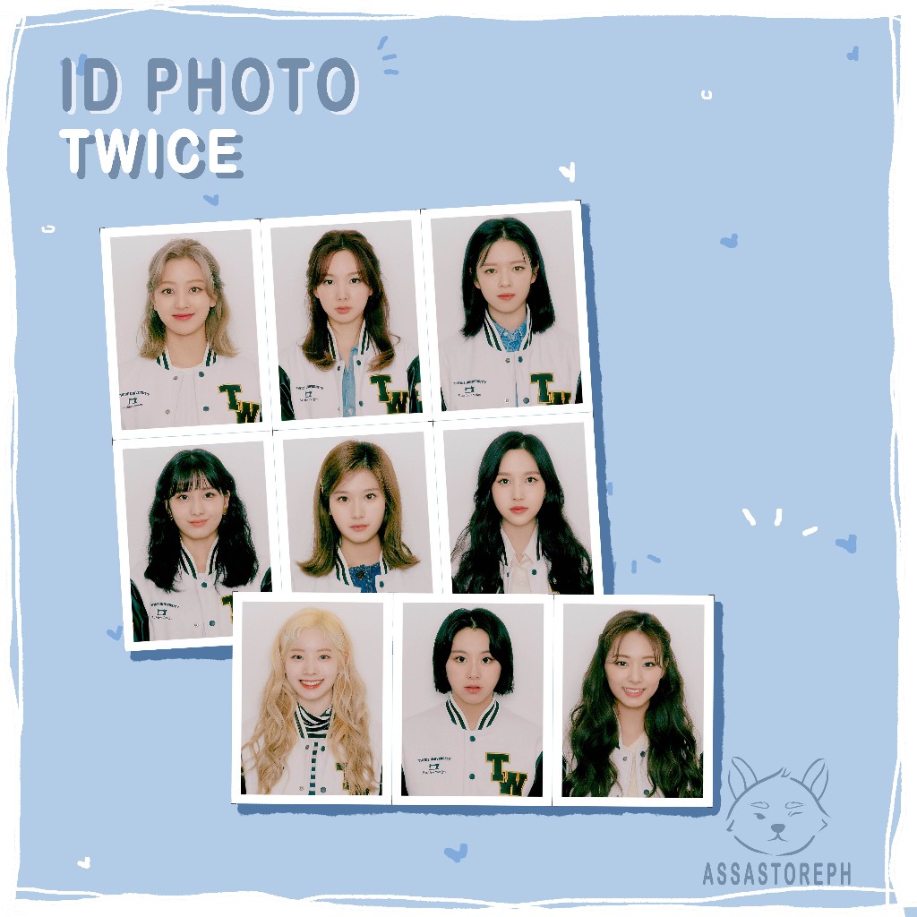 TWICE ID Photo (Fanmade) Kpop | Assastoreph | Shopee Philippines