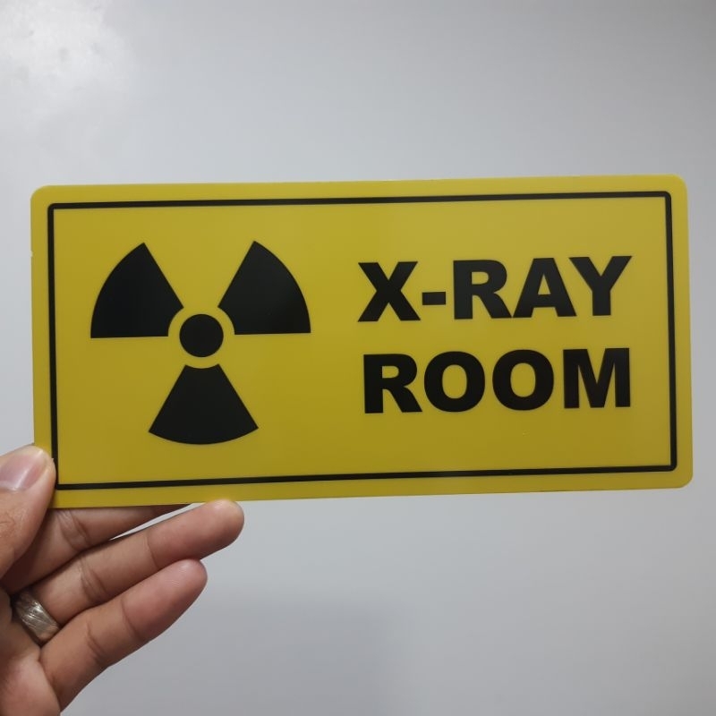 SIGN X-RAY ROOM PVC TYPE WATERPROOF AND NON-FADING | Shopee Philippines