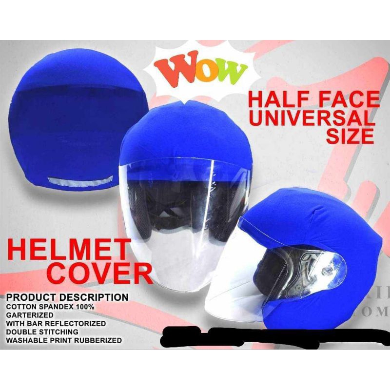 PLAIN BLUE HELMET COVERS | Shopee Philippines