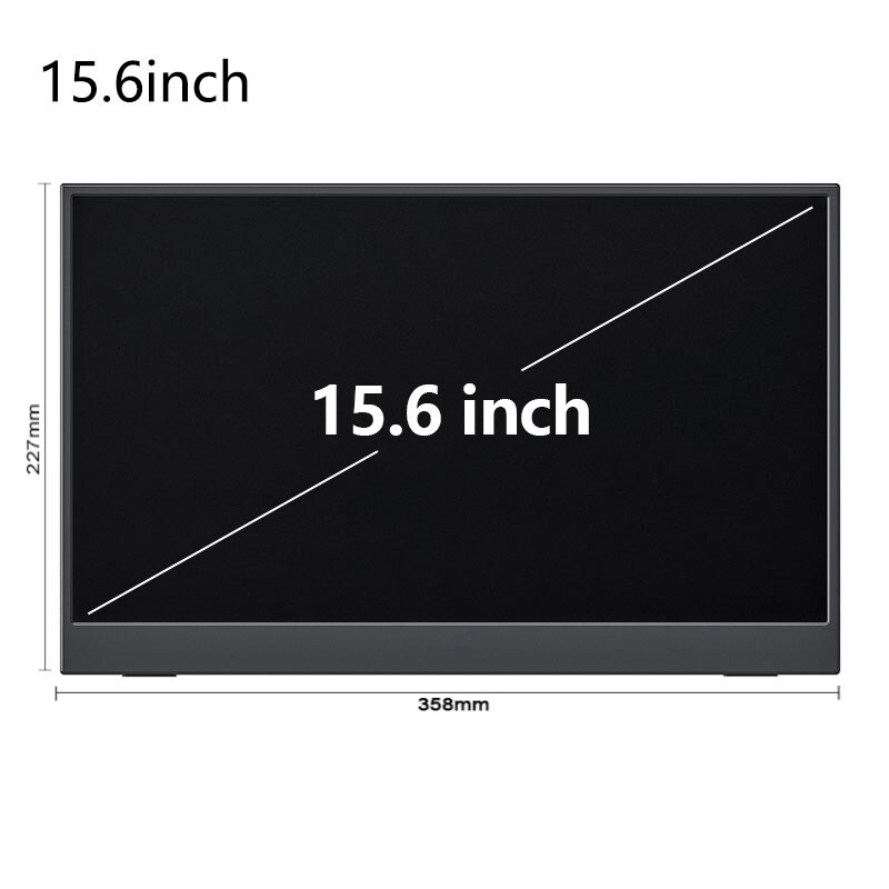 EXPOSE Touch Portable Gaming Monitor Touch Screen For Switch XBOX PS4 ...